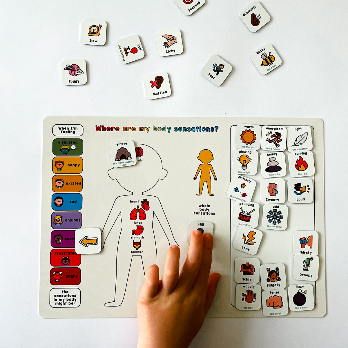 Body Sensations and Interoception Activity Board – Craftly Ltd