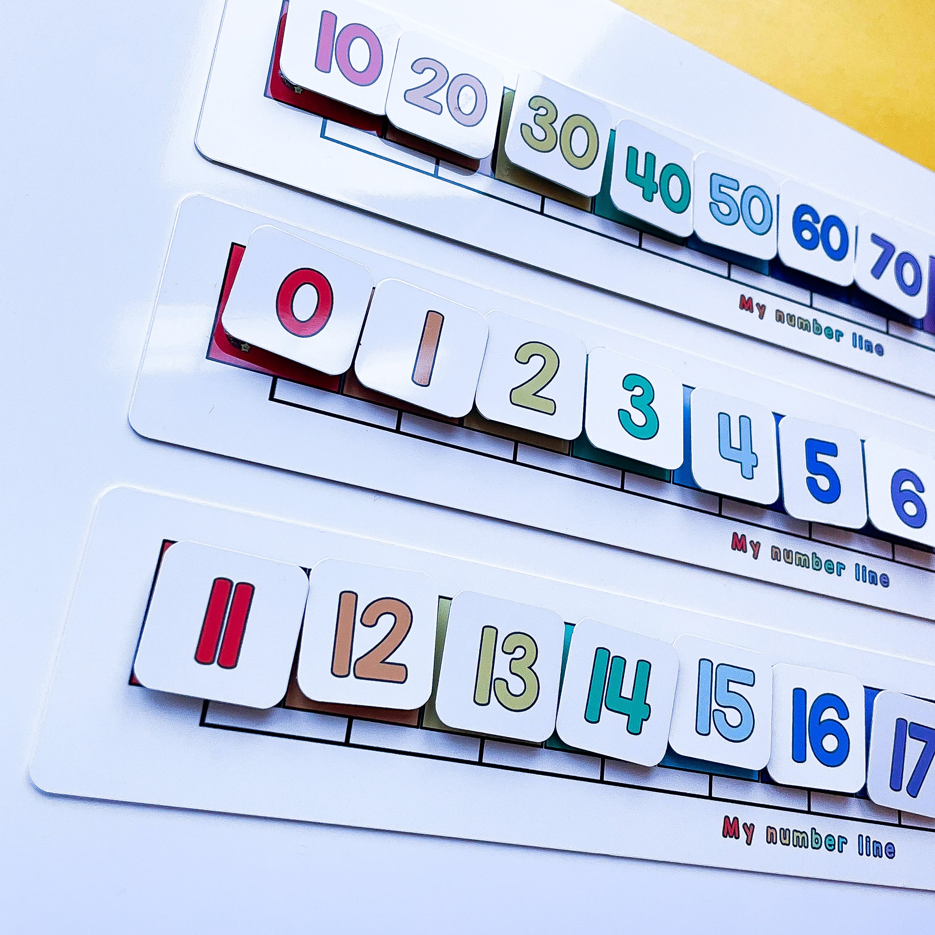 Velcro Number Line - Counting for EYFS – Craftly Ltd