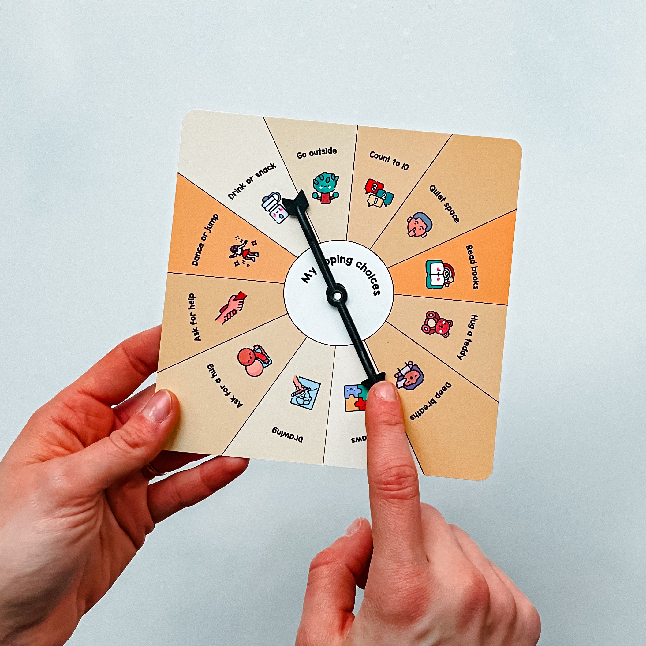 Mini Coping Choices Wheel – Craftly Ltd