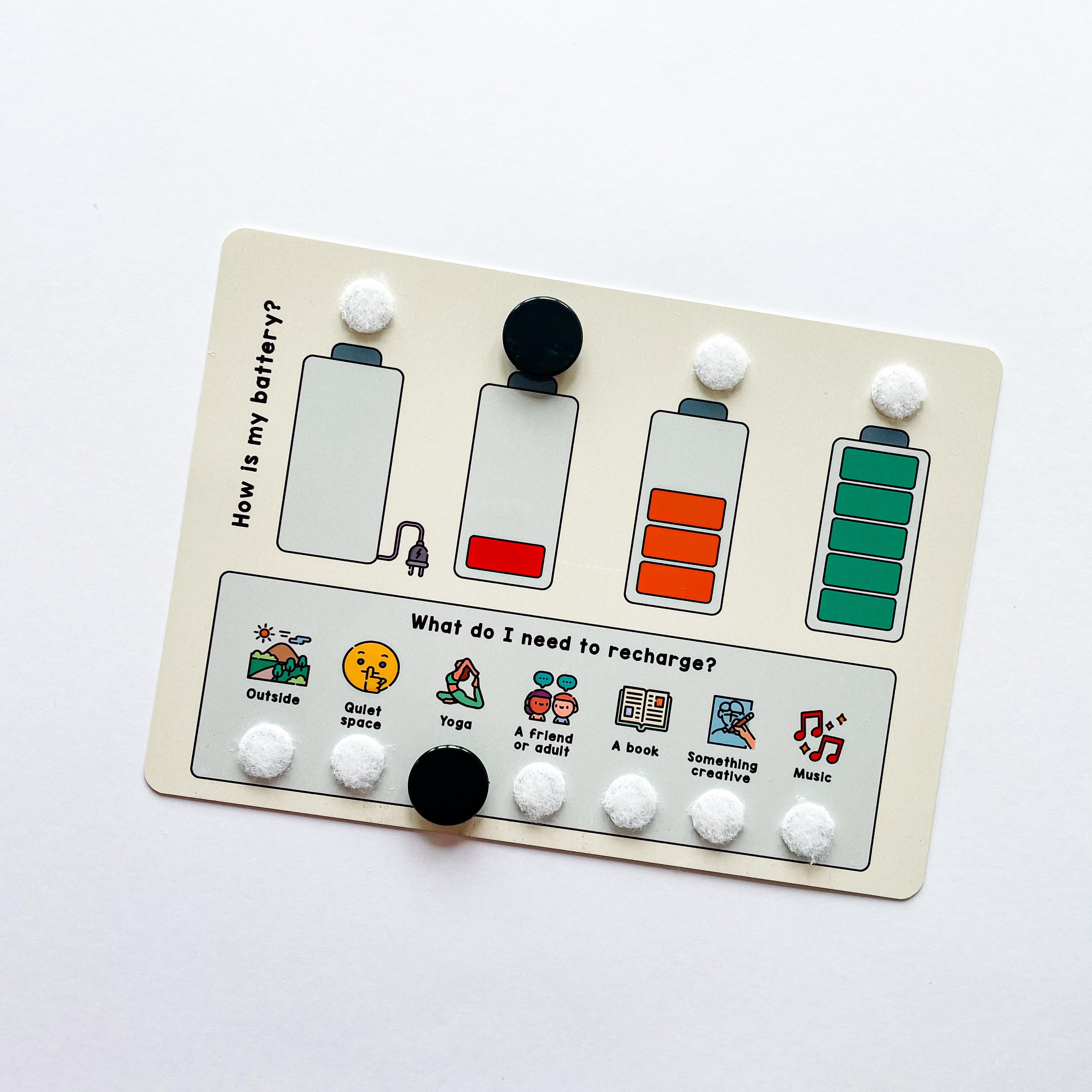 Energy Level Battery Visual – Craftly Ltd