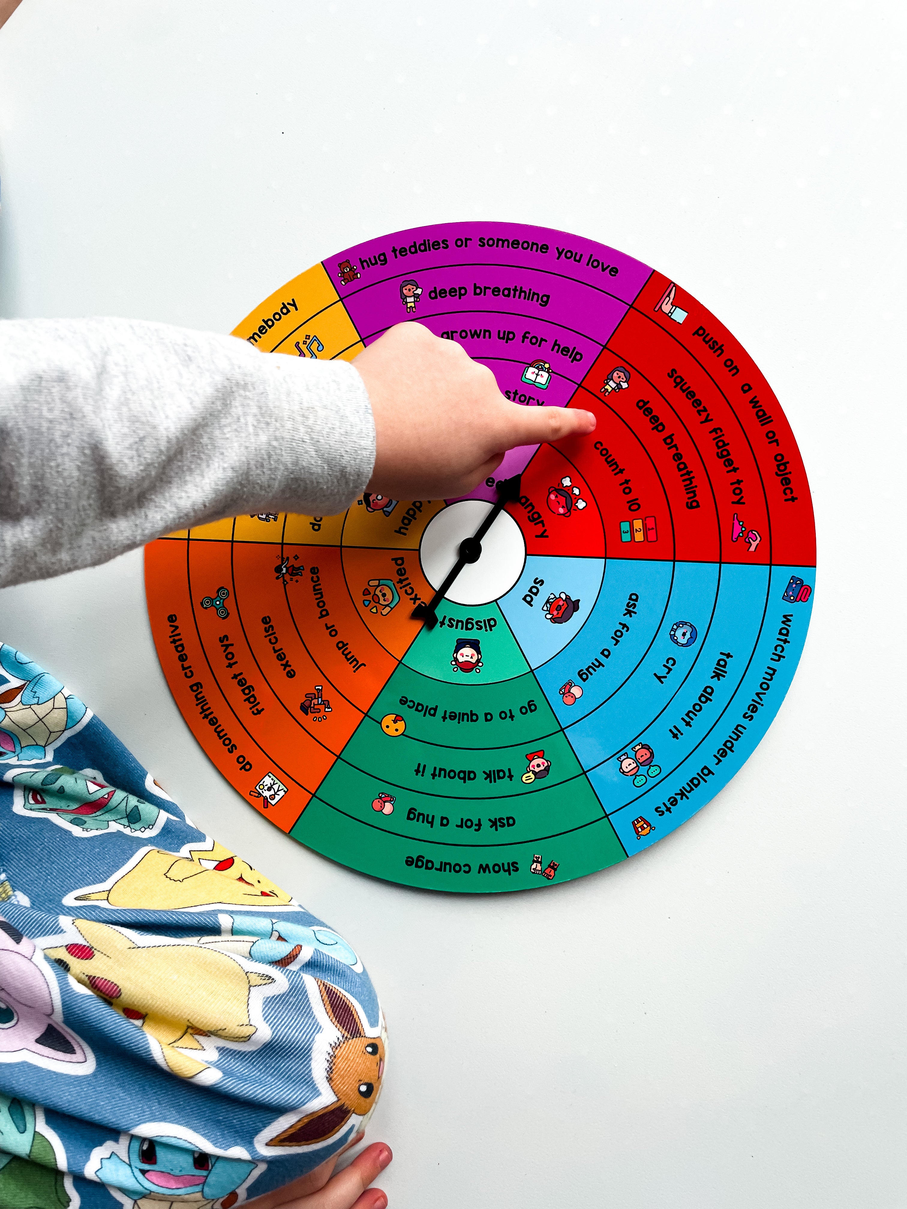 Emotions and Coping Wheel – Craftly Ltd