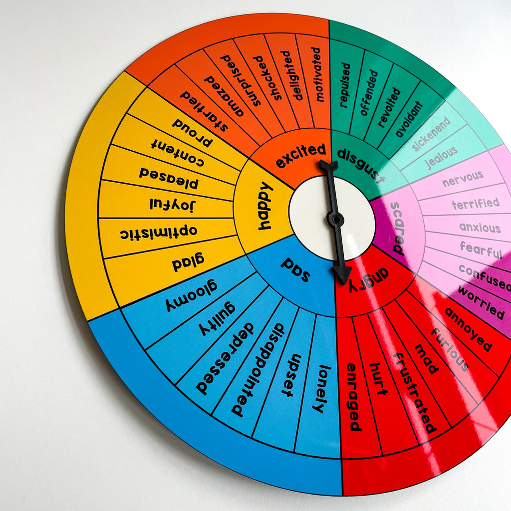 Emotions Wheel For Children Age 5+ – Craftly Ltd