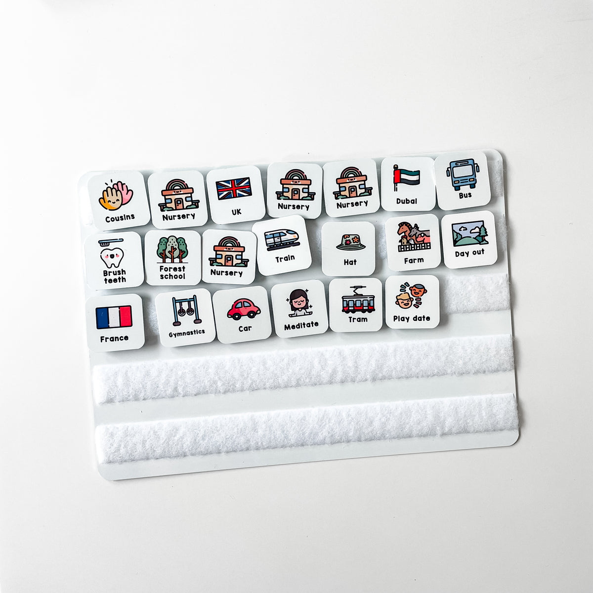 Velcro Tokens Display Holder – Craftly Ltd