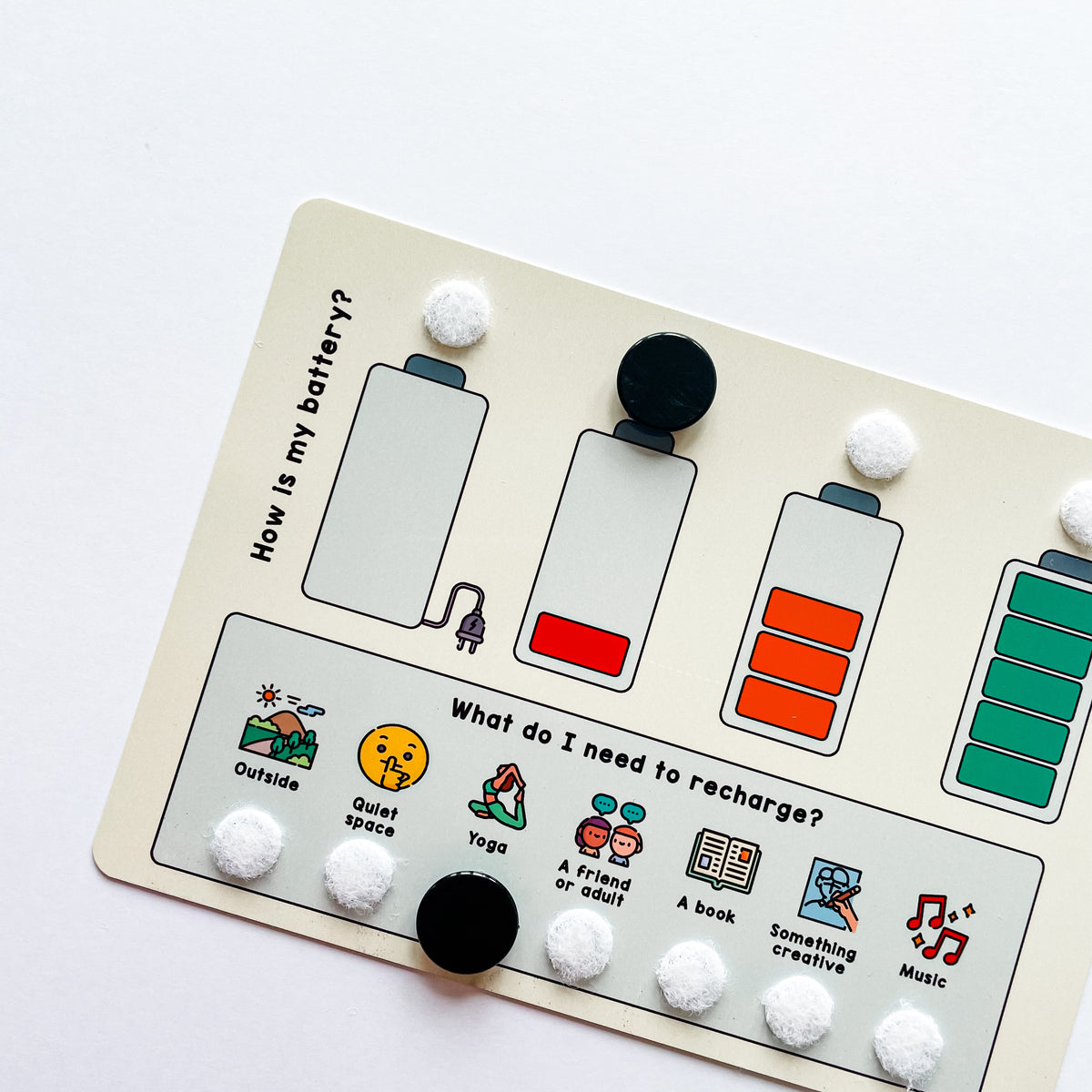 Energy Level Battery Visual – Craftly Ltd