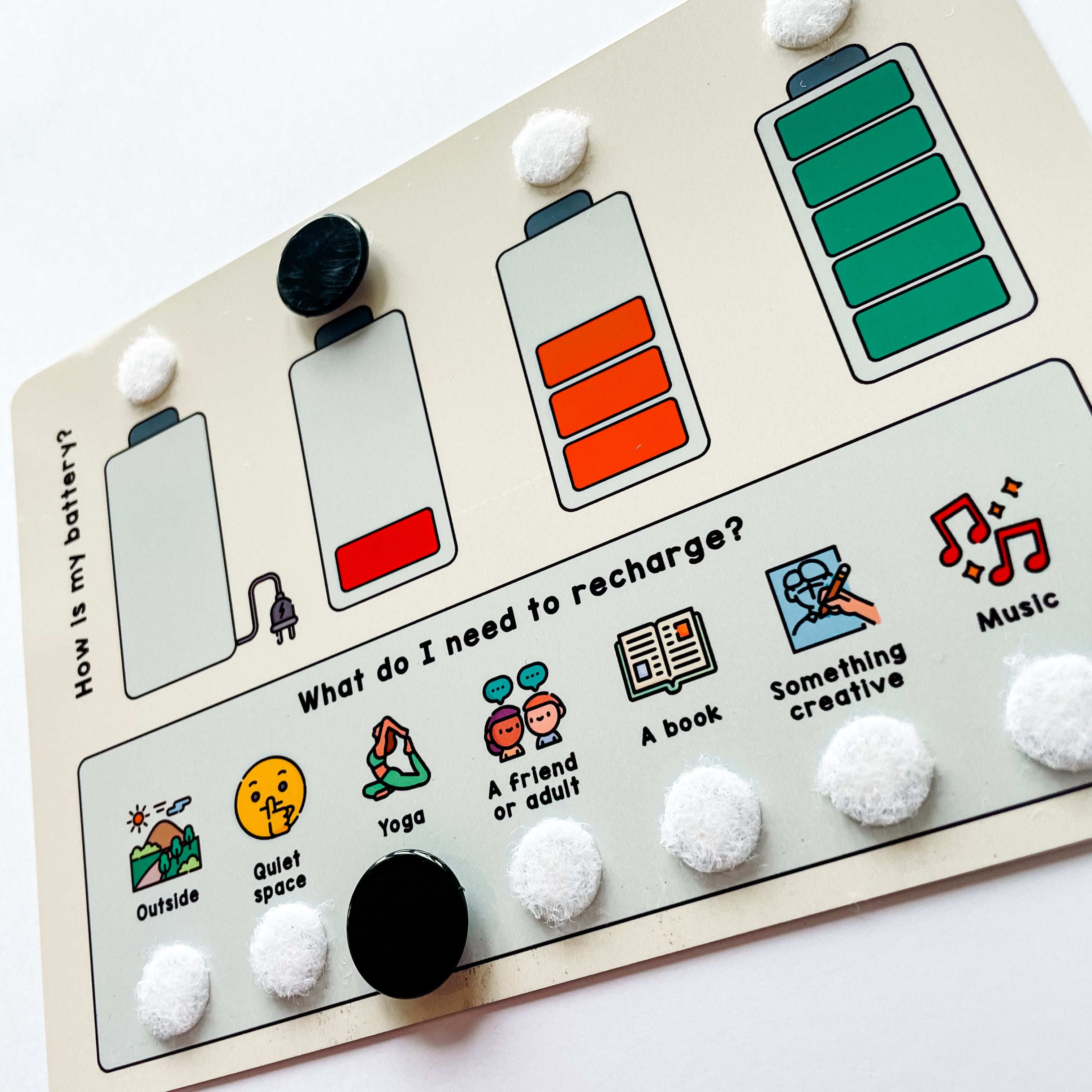 Energy Level Battery Visual – Craftly Ltd
