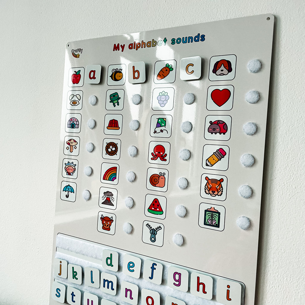 Alphabet Sounds Display Board – Craftly Ltd