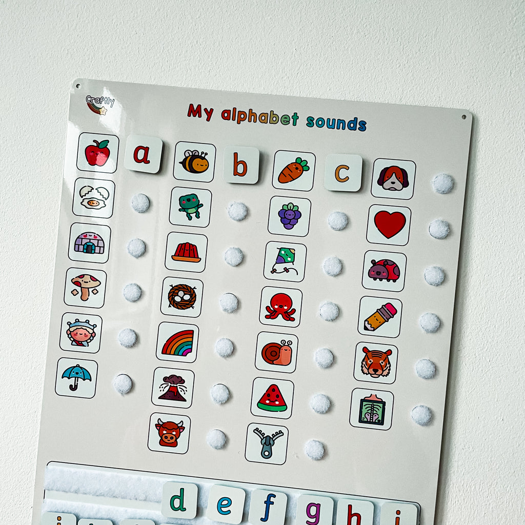 Alphabet Sounds Display Board – Craftly Ltd