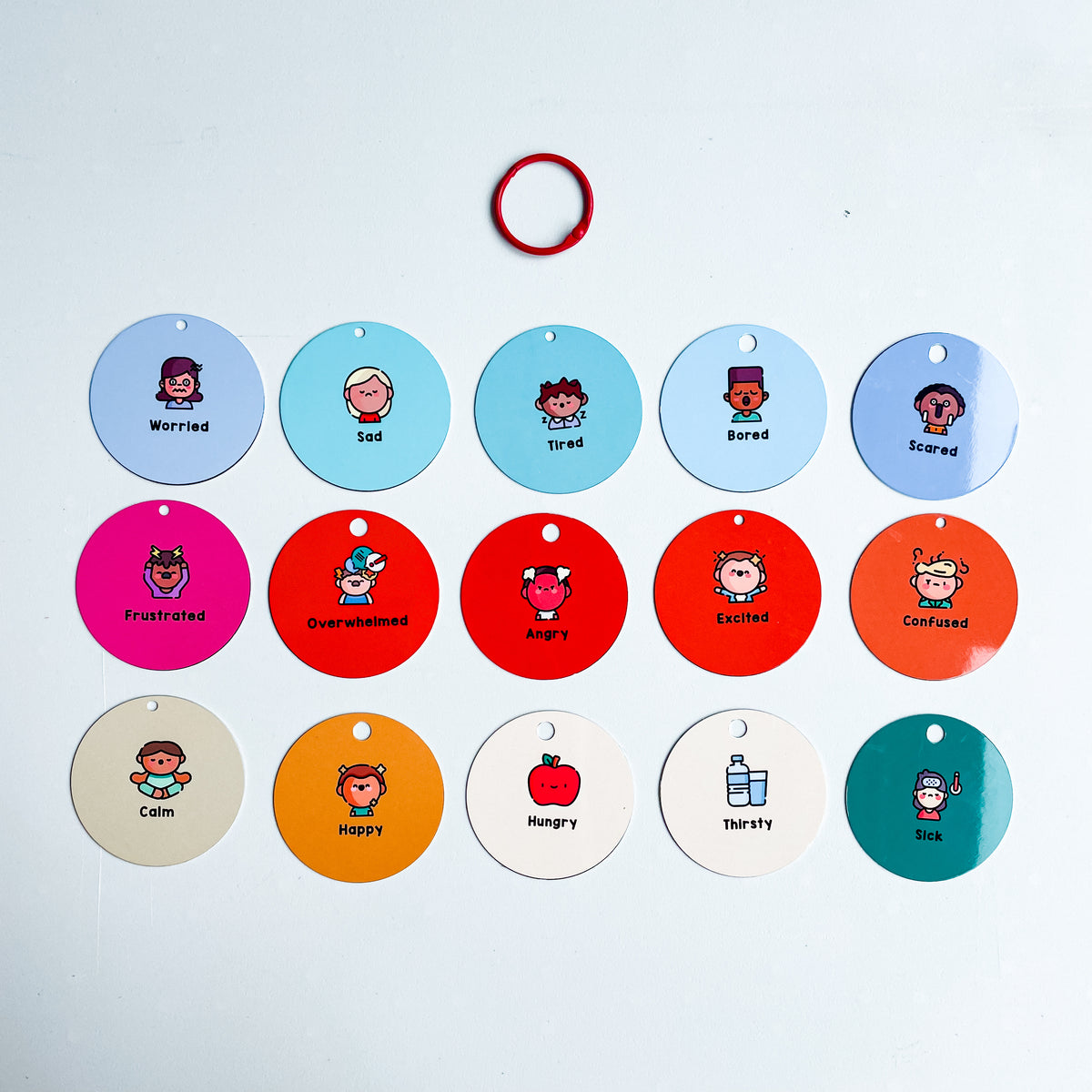 Emotions Keyring for Kids – Craftly Ltd