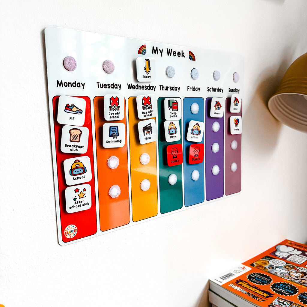 Children's Pictorial Weekly Planner – Craftly Ltd