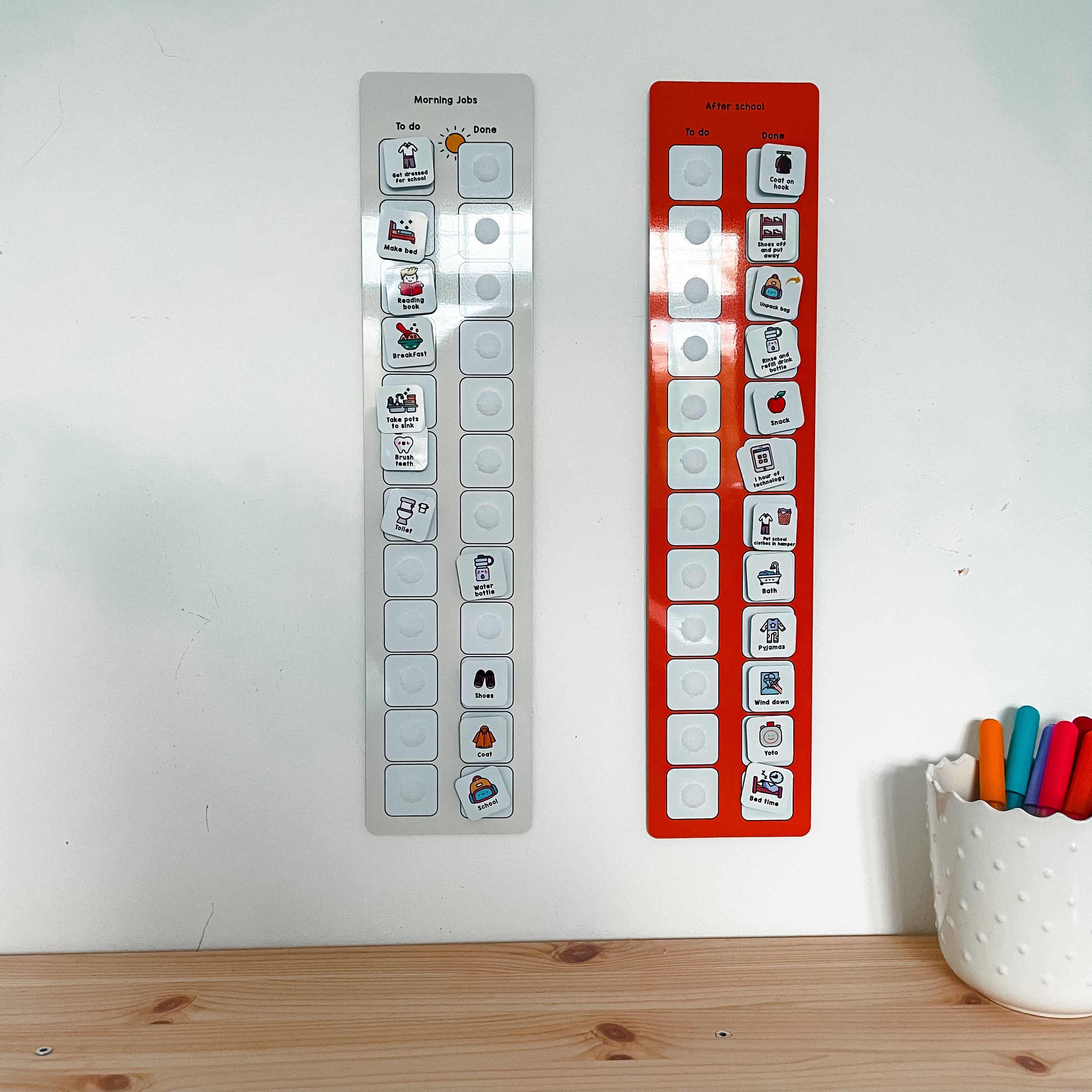 Kids Daily Routine Visual Timetable – Craftly Ltd