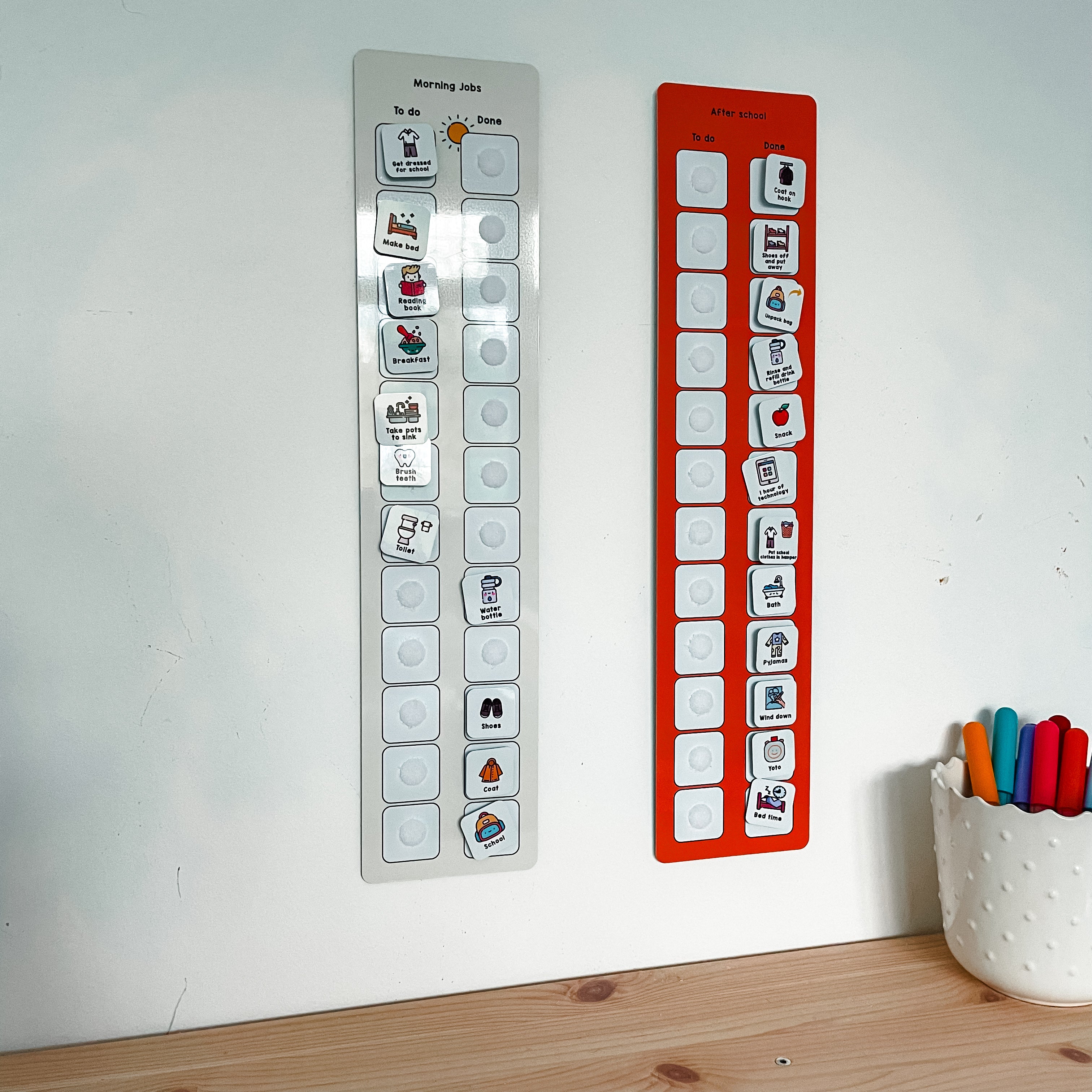 Kids Daily Routine Visual Timetable – Craftly Ltd