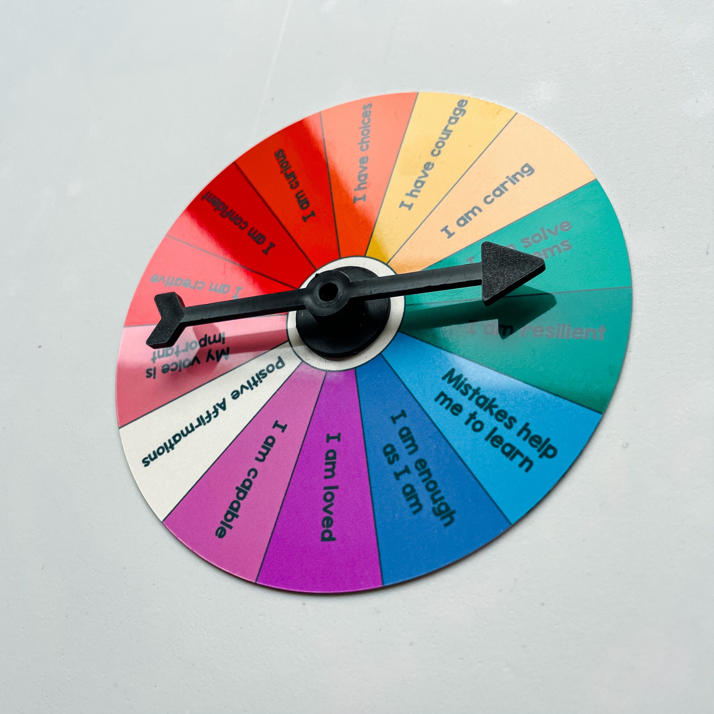 Positive Affirmations Wheel – Craftly Ltd