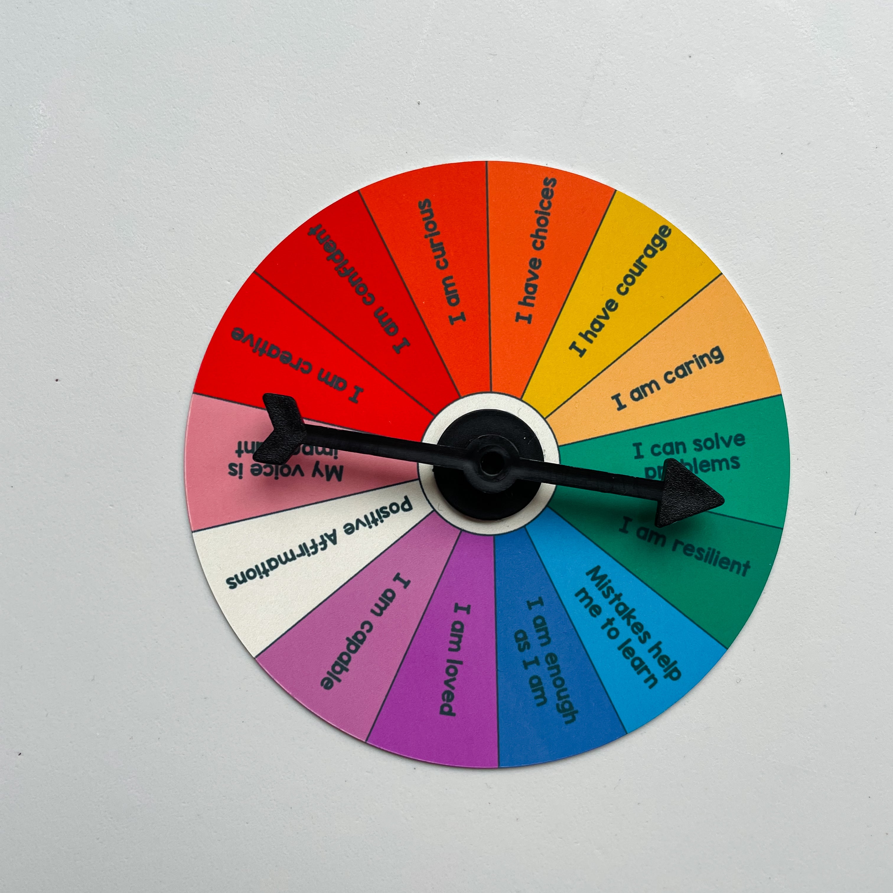 Positive Affirmations Wheel – Craftly Ltd