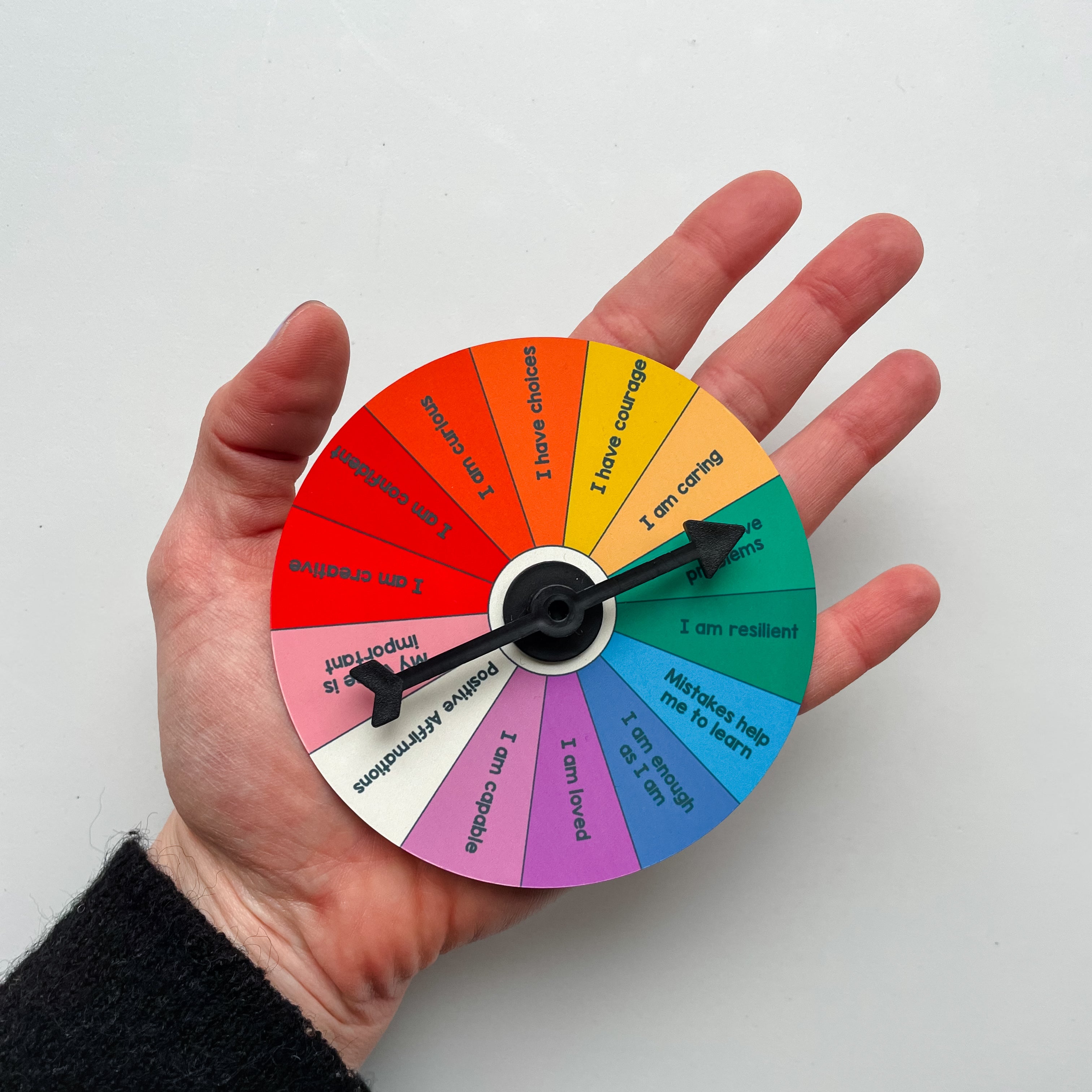 Positive Affirmations Wheel – Craftly Ltd