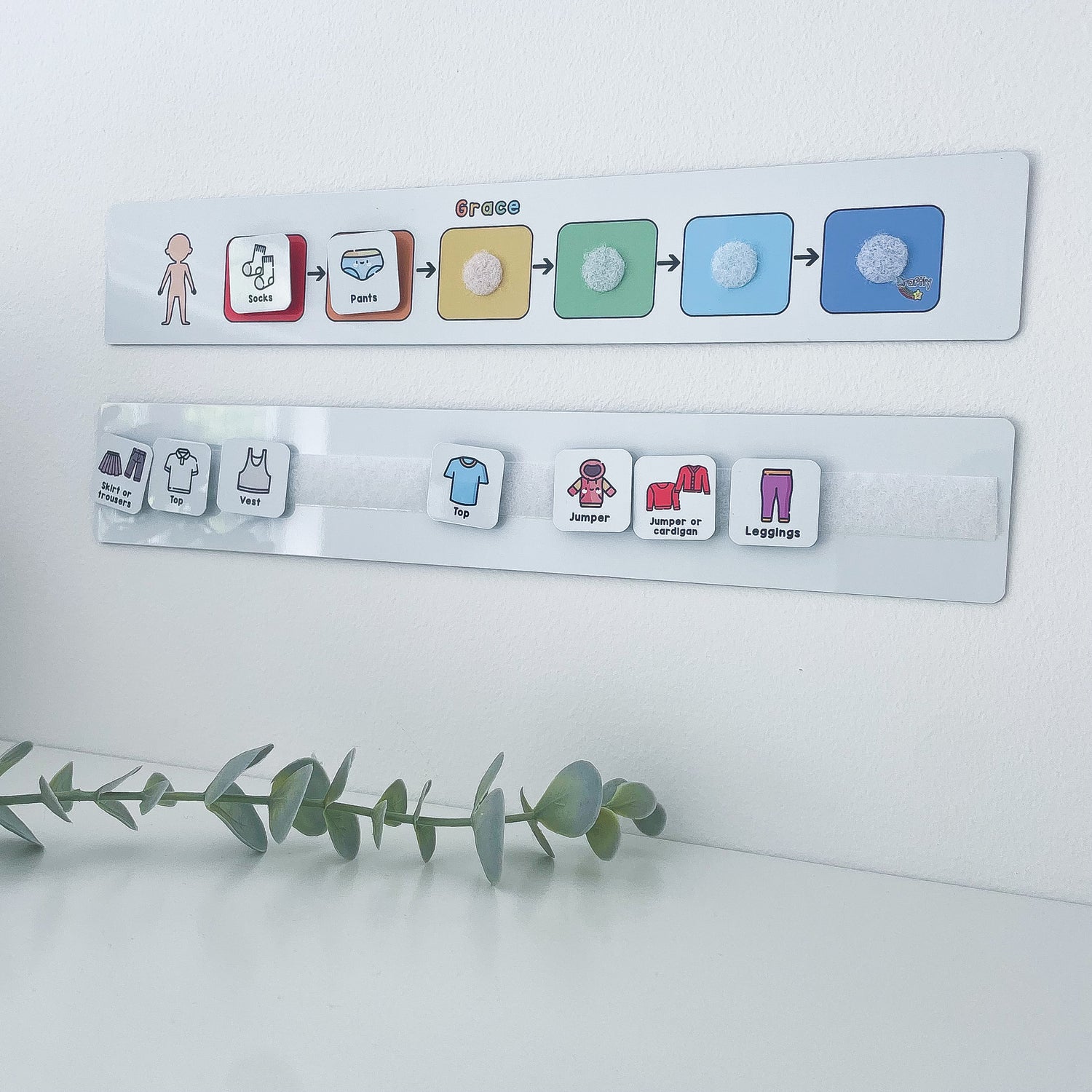 Getting Dressed Visual Timetable – Craftly Ltd