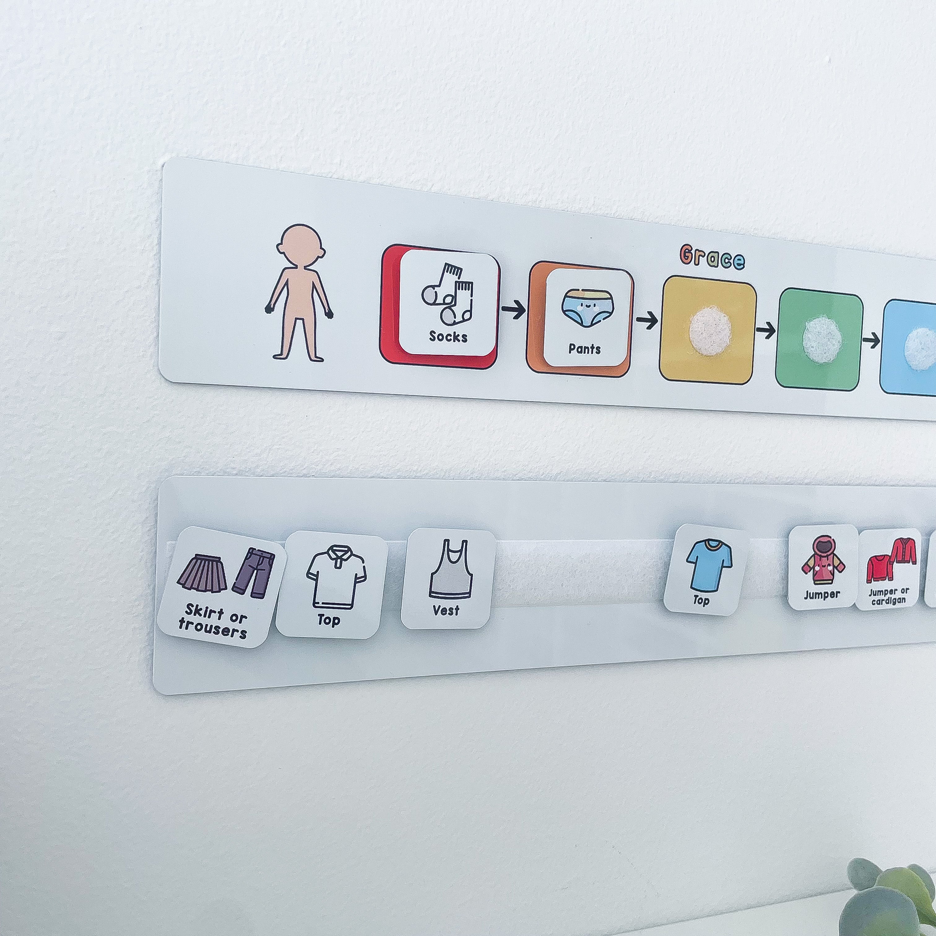 Getting Dressed Visual Timetable – Craftly Ltd