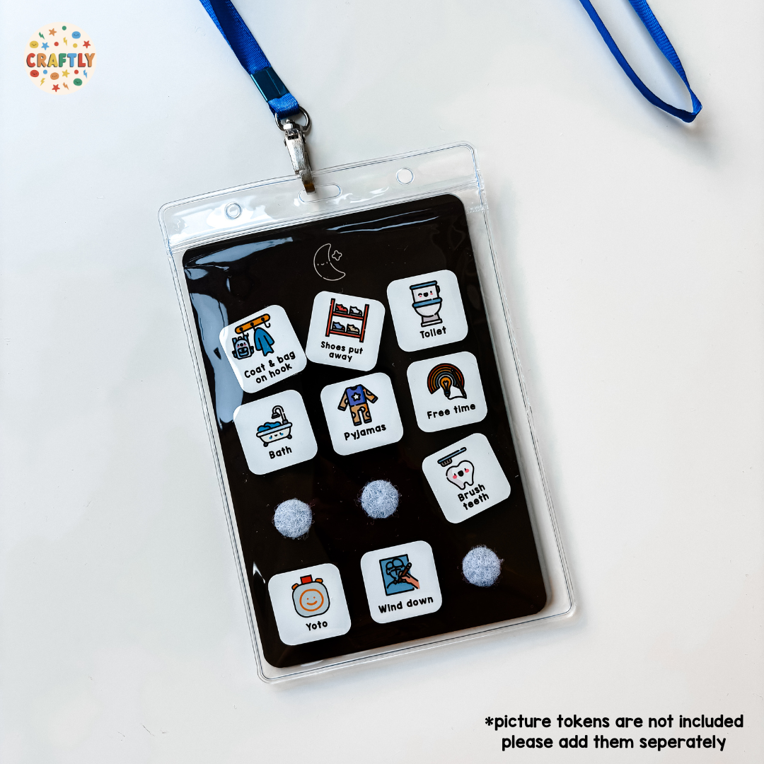 Pictorial Tokens Routine Lanyard – Craftly Ltd