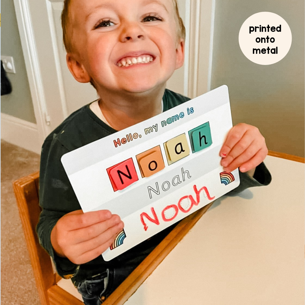 Personalised Name Matching Board – Craftly Ltd