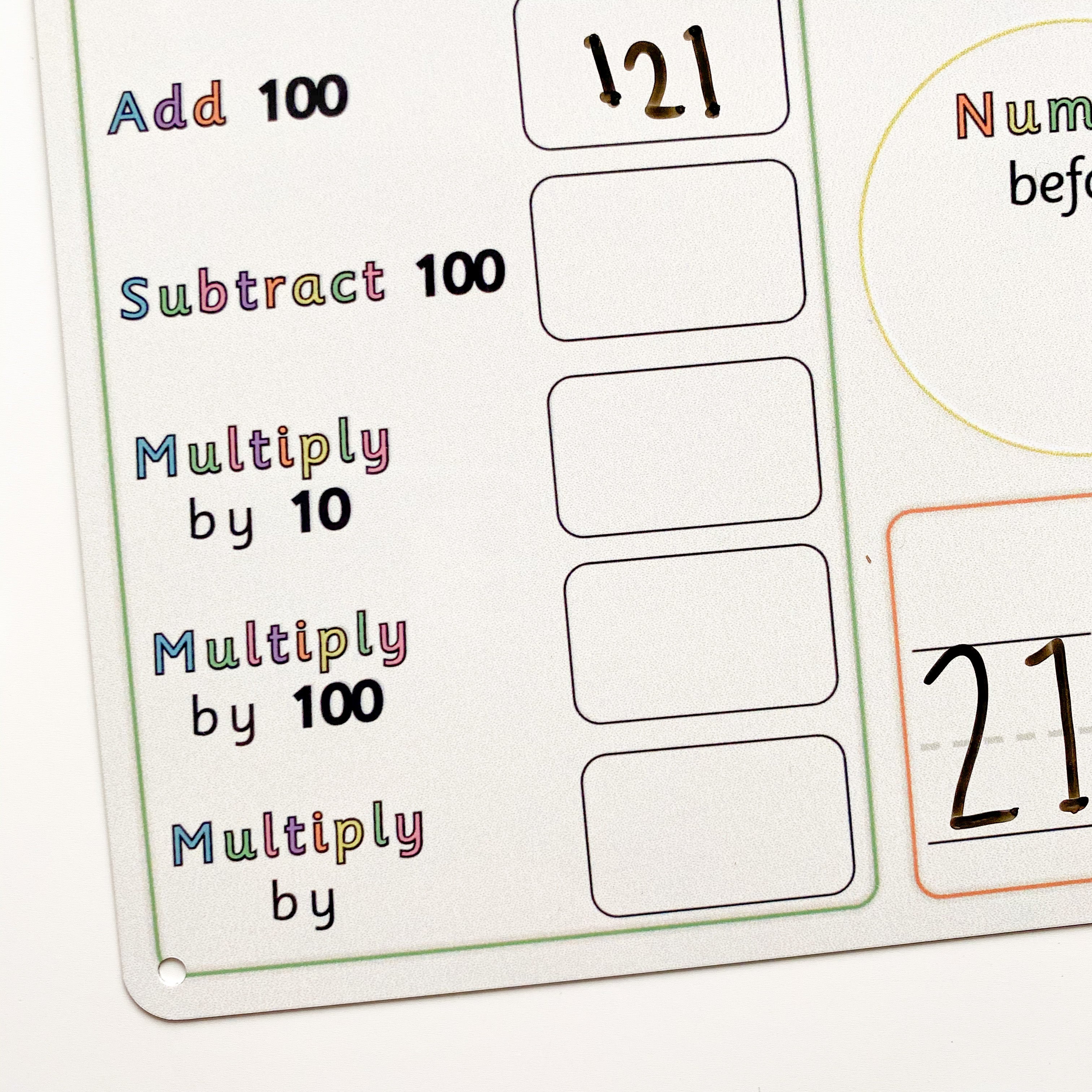 Number of The Day Whiteboard (Years 3 +) – Craftly Ltd