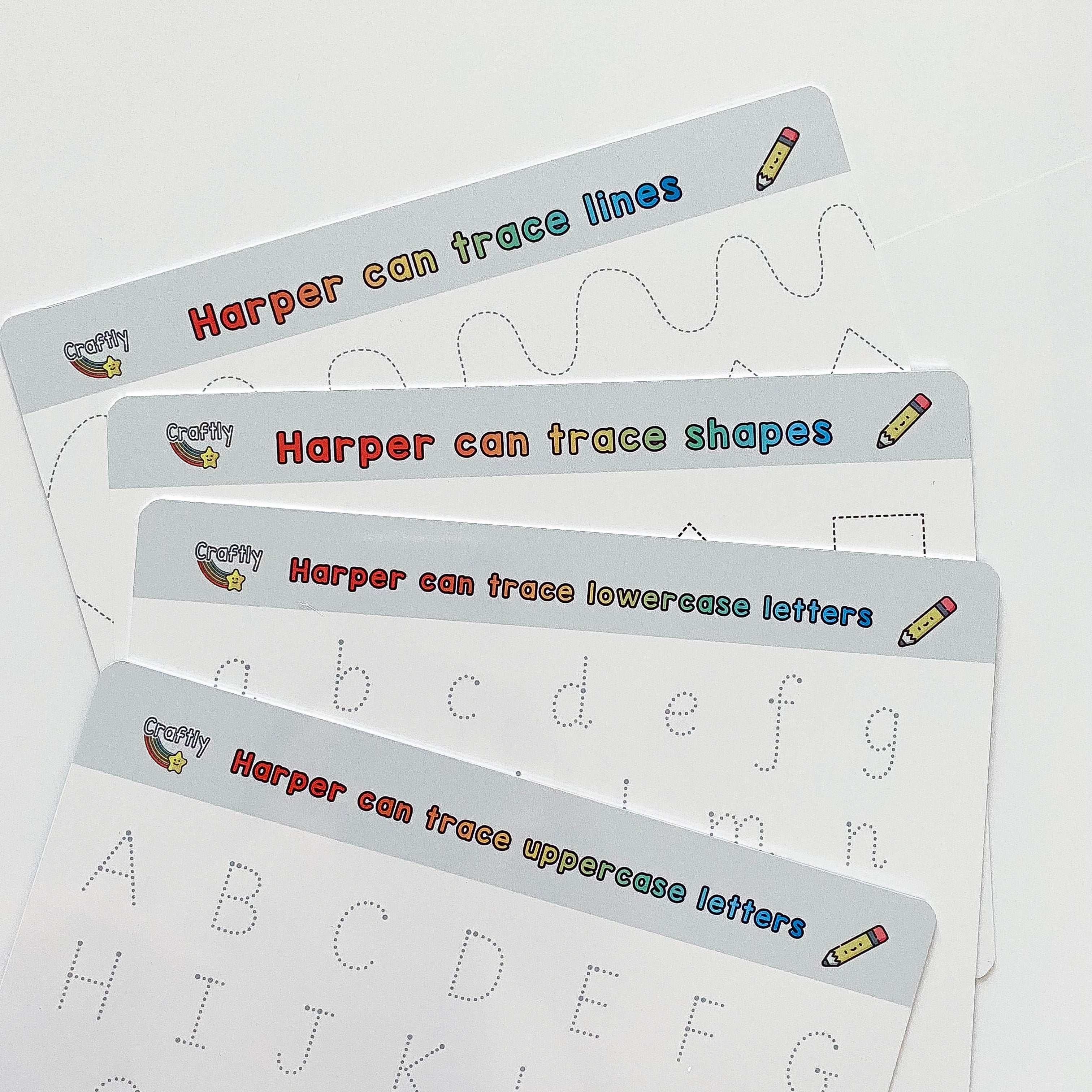 Mini Tracing Whiteboards A5 – Craftly Ltd