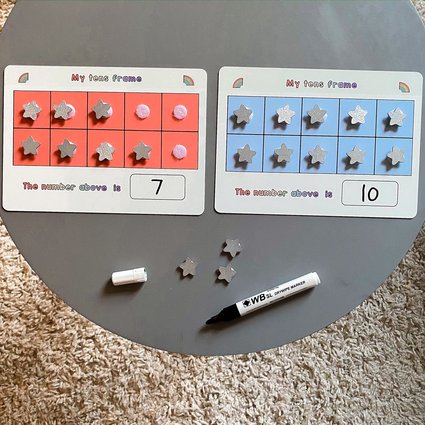 Tens Frames Set for Maths – Craftly Ltd