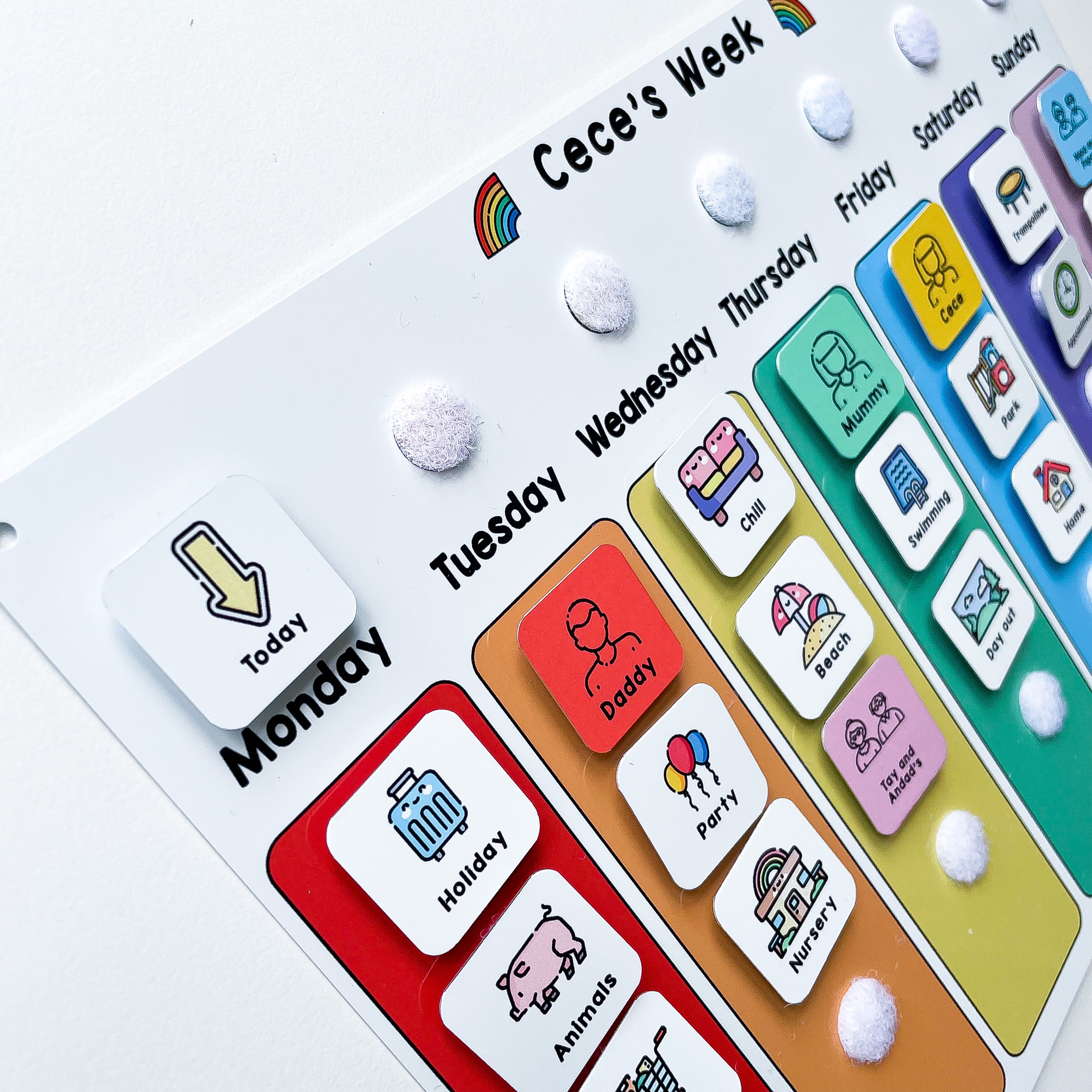 Children's Weekly Planner with Tokens – Craftly Ltd