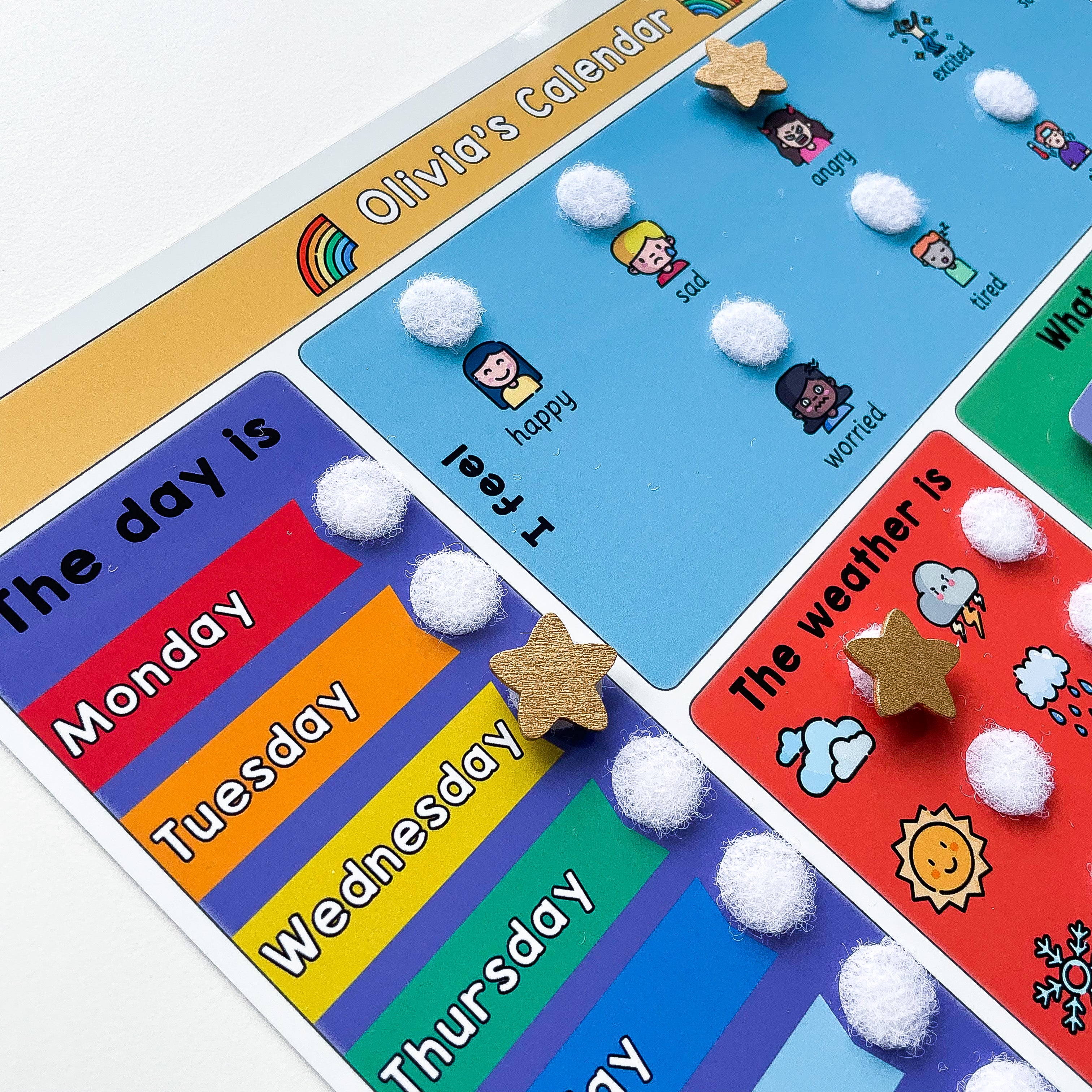 Childrens Simple Days Calendar – Craftly Ltd