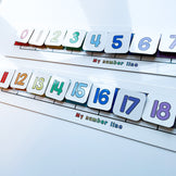 Velcro Number Line - Counting for EYFS – Craftly Ltd