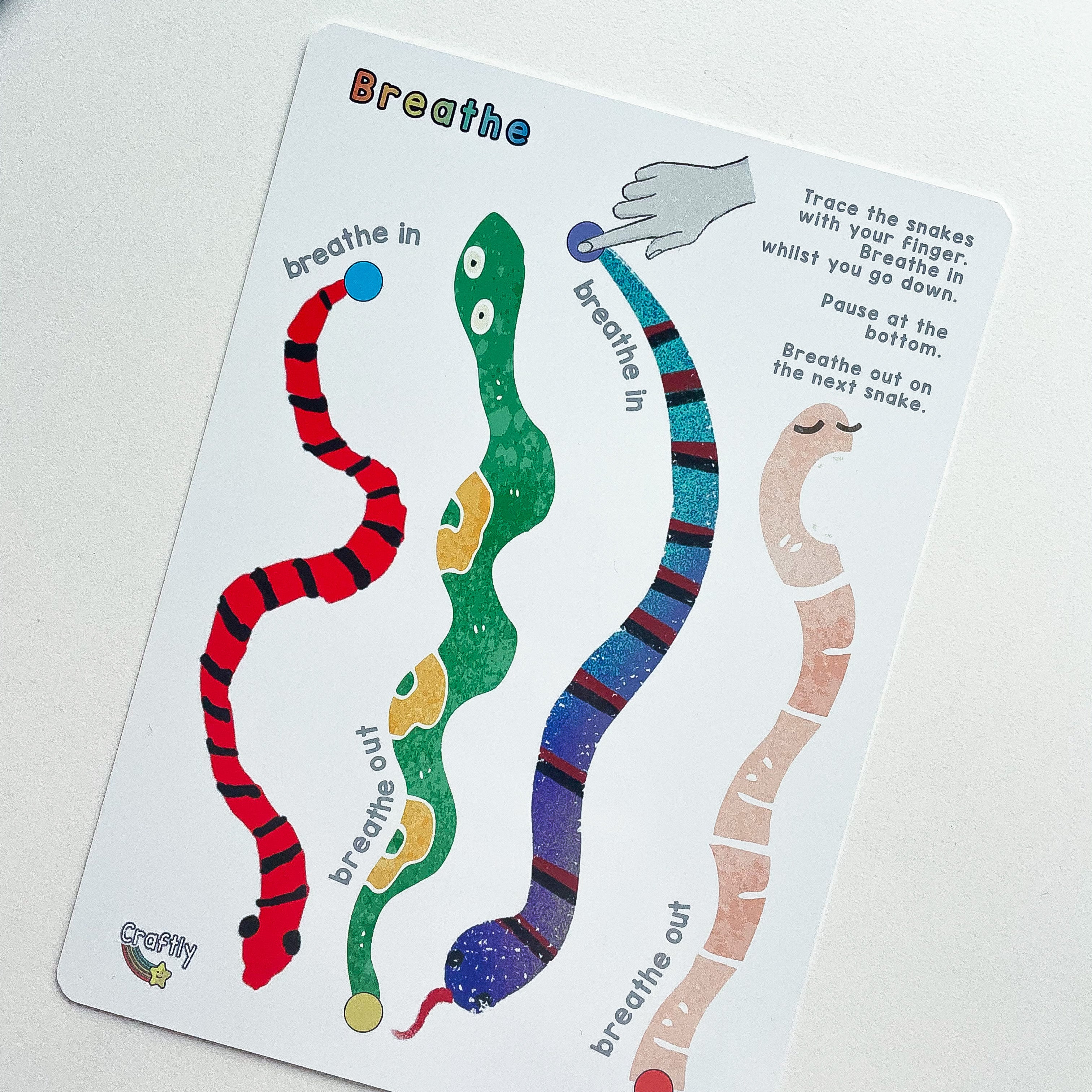 Mindful Breathing Snakes – Craftly Ltd