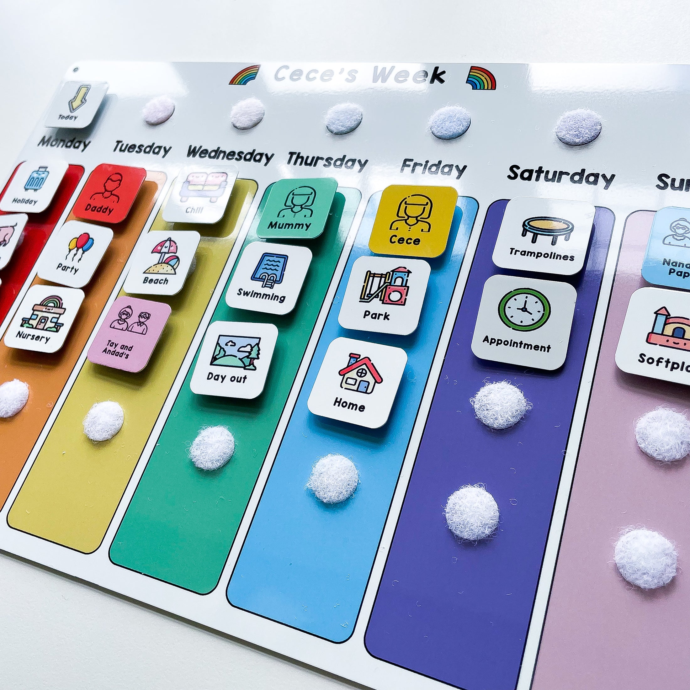 Children's Weekly Planner with Tokens – Craftly Ltd