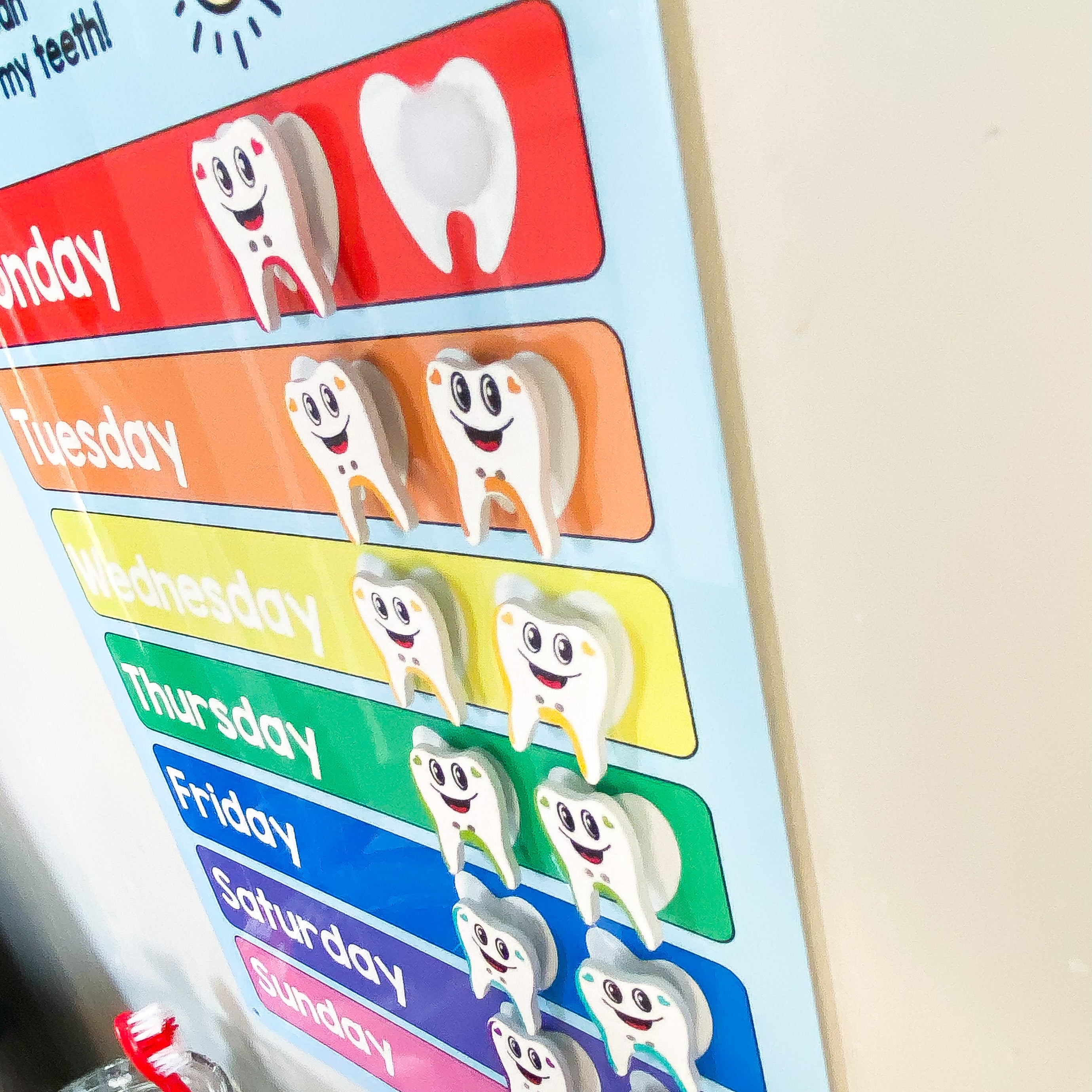 Brushing Teeth Reward Chart – Craftly Ltd
