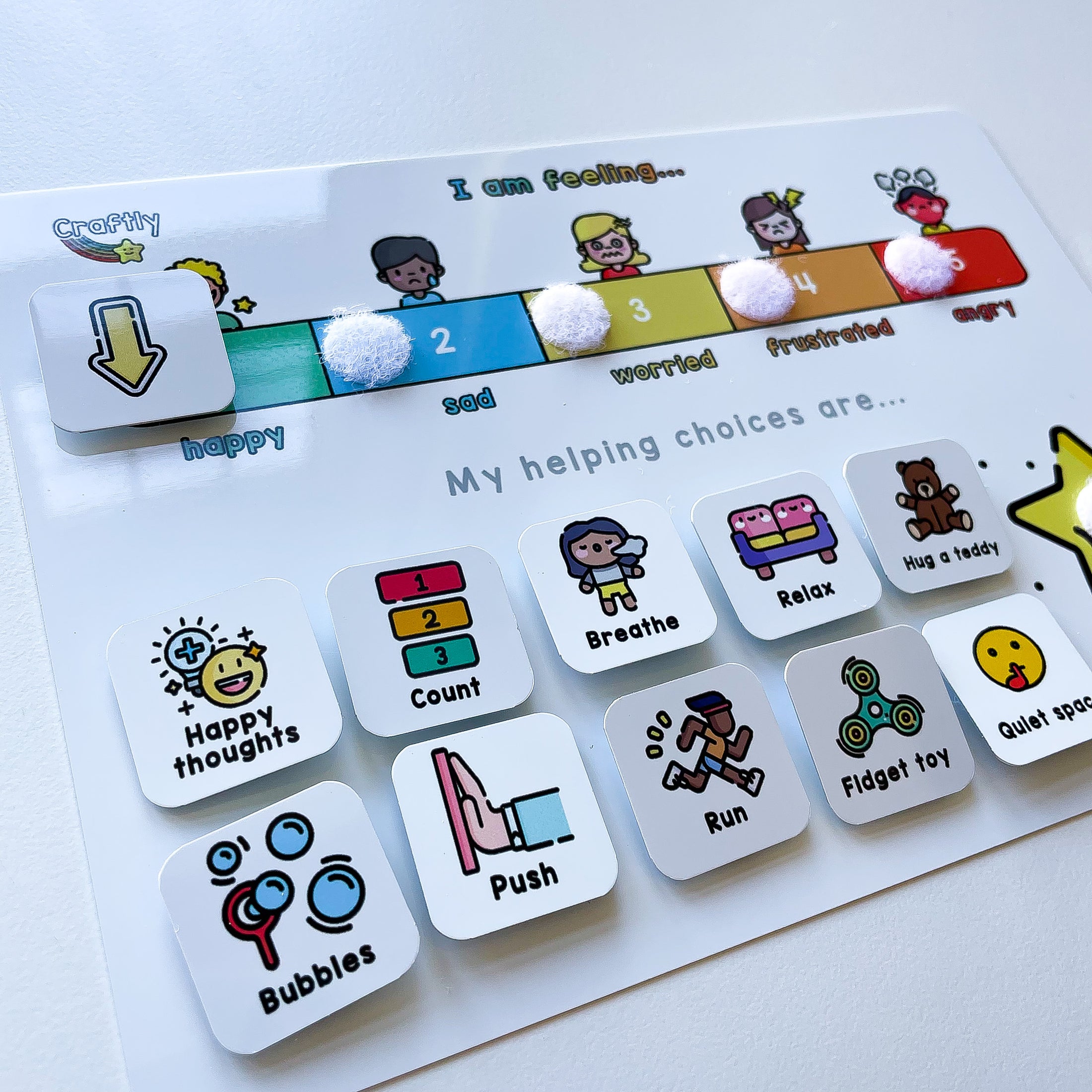 Mini Emotions & Coping Choices Board – Craftly Ltd