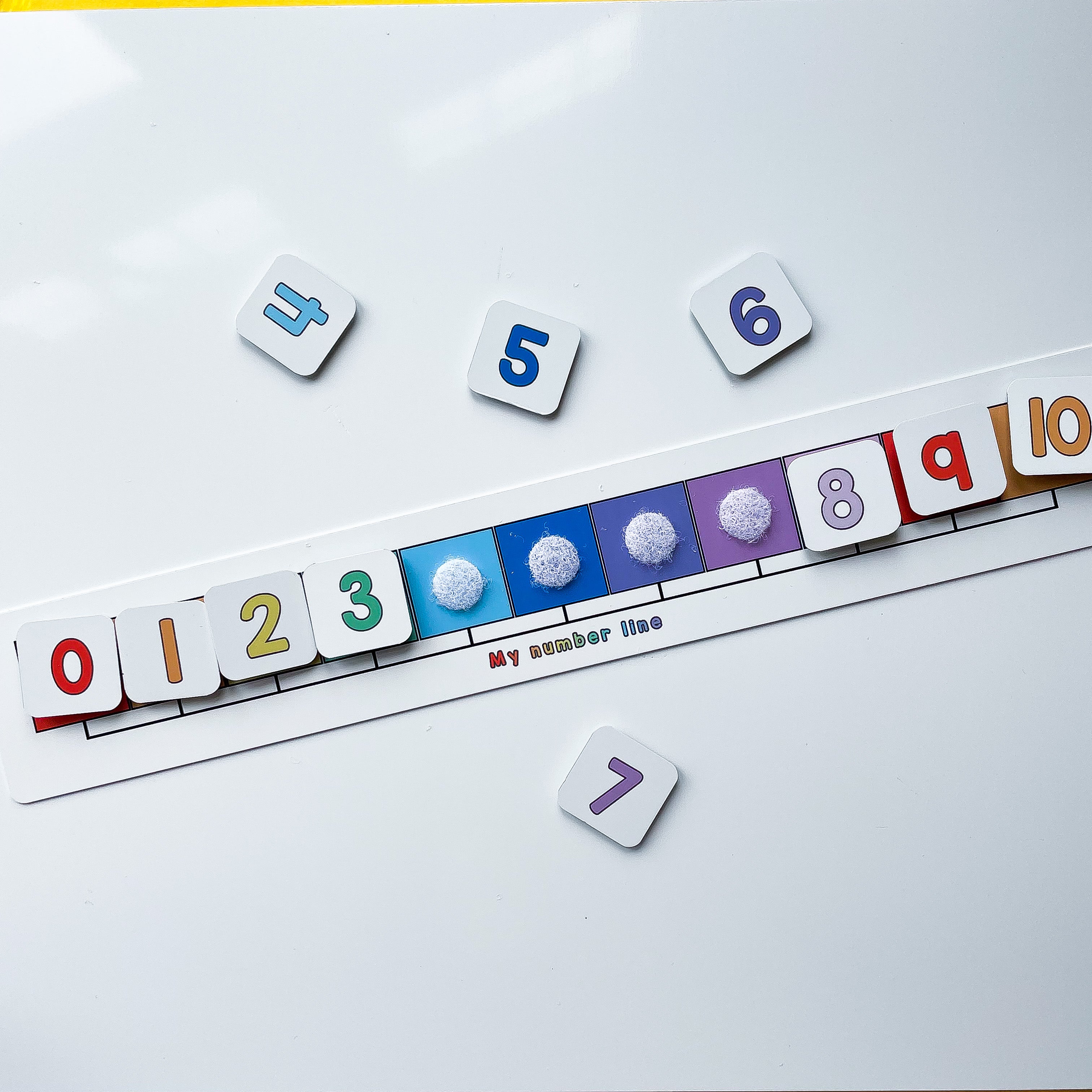 Velcro Number Line - Counting for EYFS – Craftly Ltd