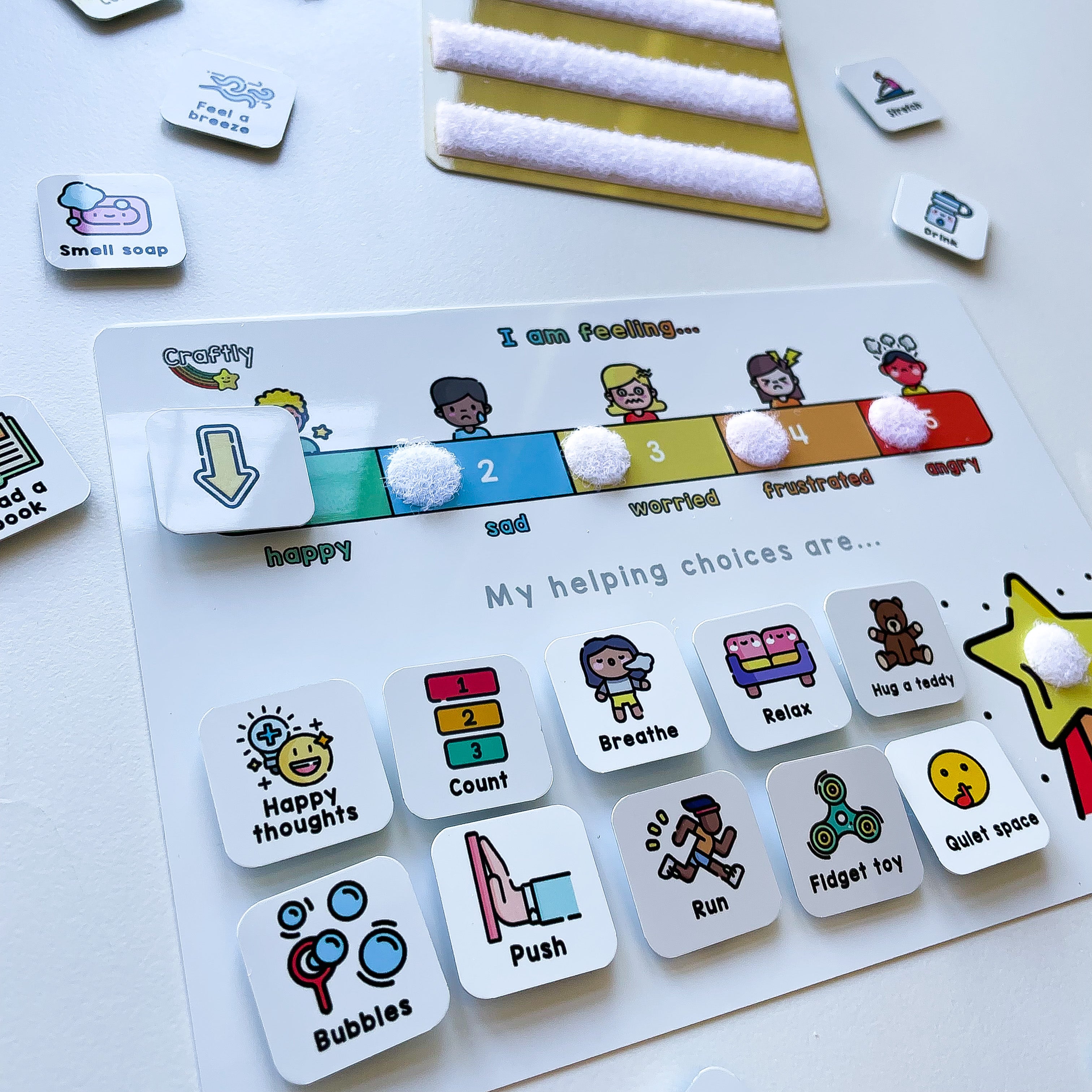 Mini Emotions & Coping Choices Board – Craftly Ltd
