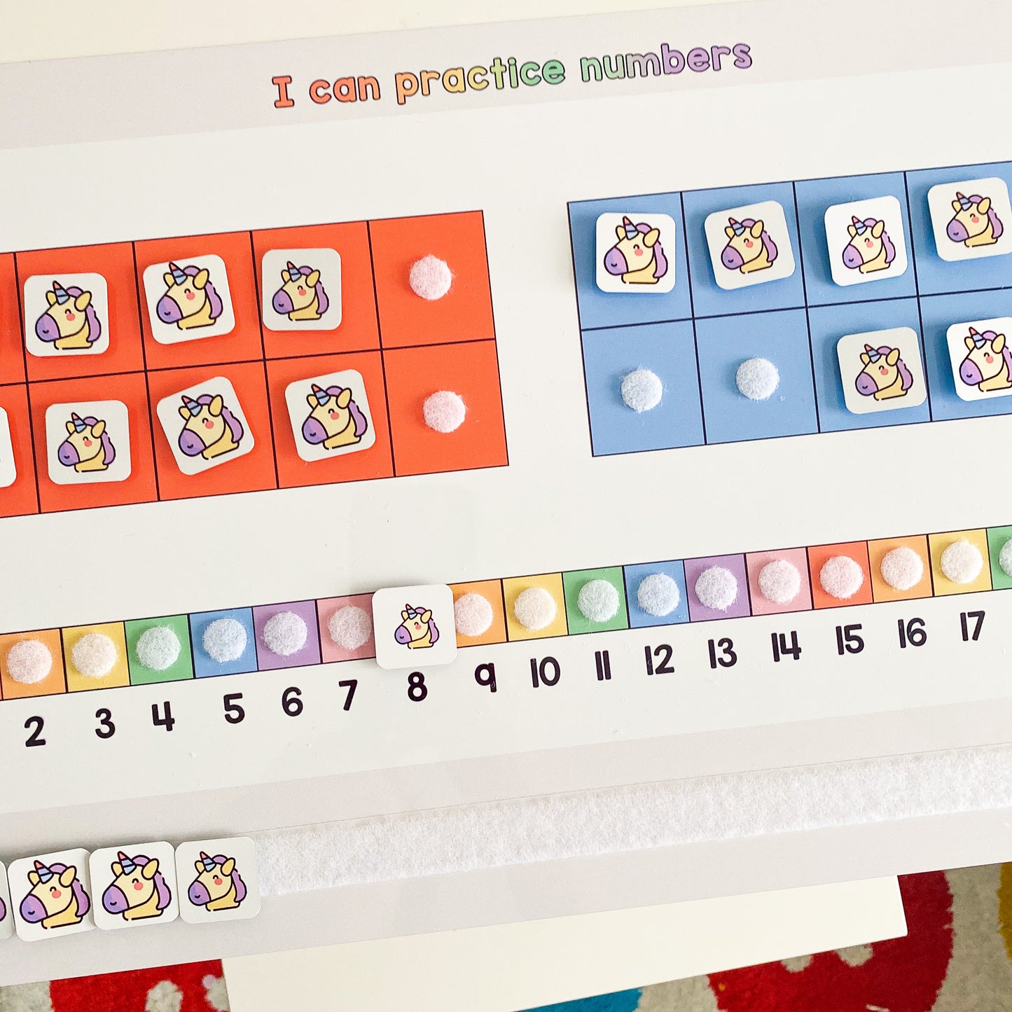 Tens Frames Maths Whiteboard – Craftly Ltd