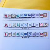 Velcro Number Line - Counting for EYFS – Craftly Ltd