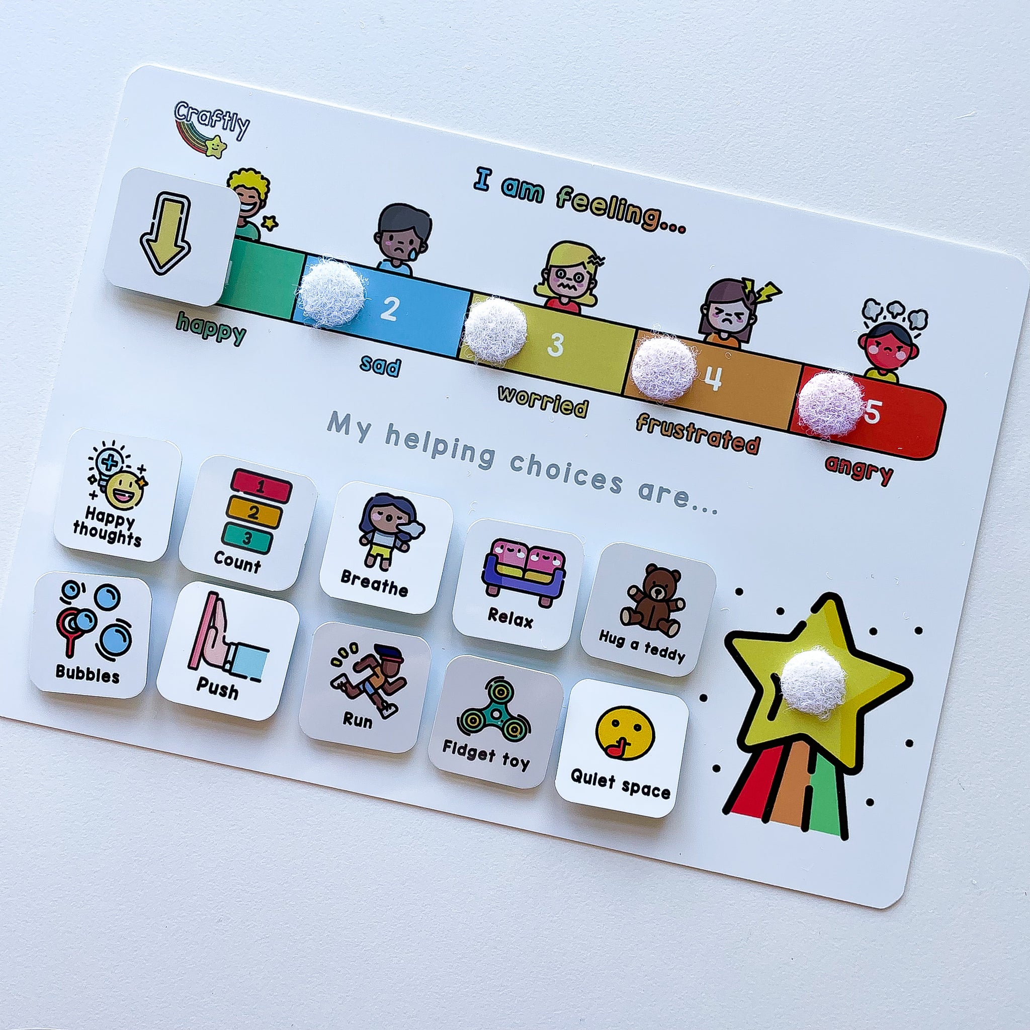 Mini Emotions & Coping Choices Board – Craftly Ltd