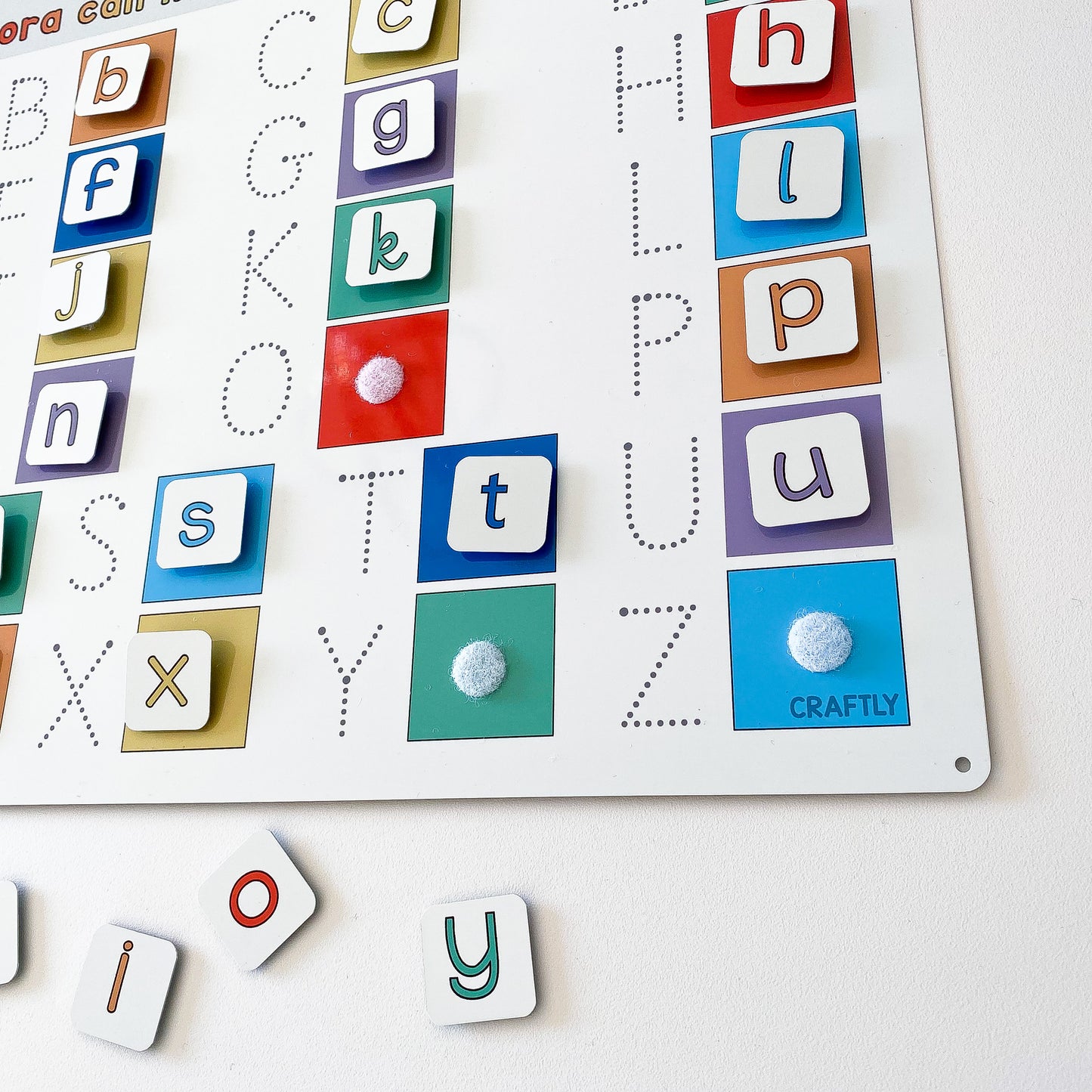Alphabet Matching Letters Activity Whiteboard – Craftly Ltd