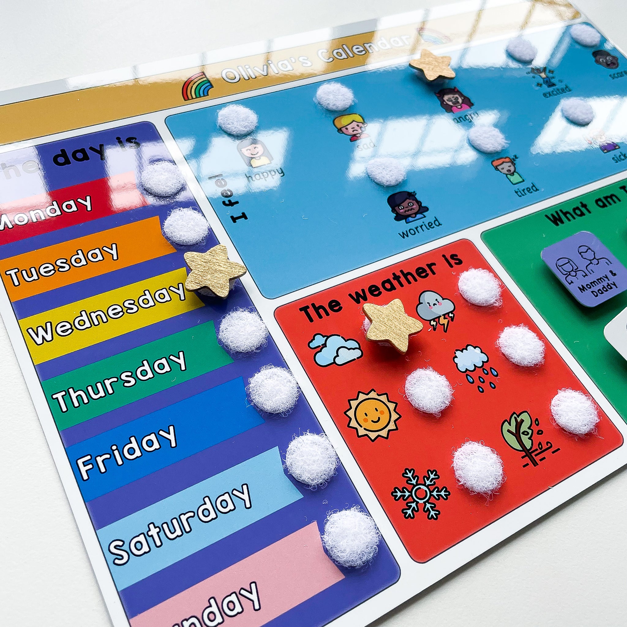 Childrens Simple Days Calendar – Craftly Ltd