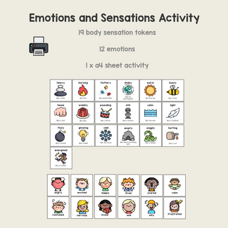 PRINTABLE Body Sensations And Emotions Activity – Craftly Ltd