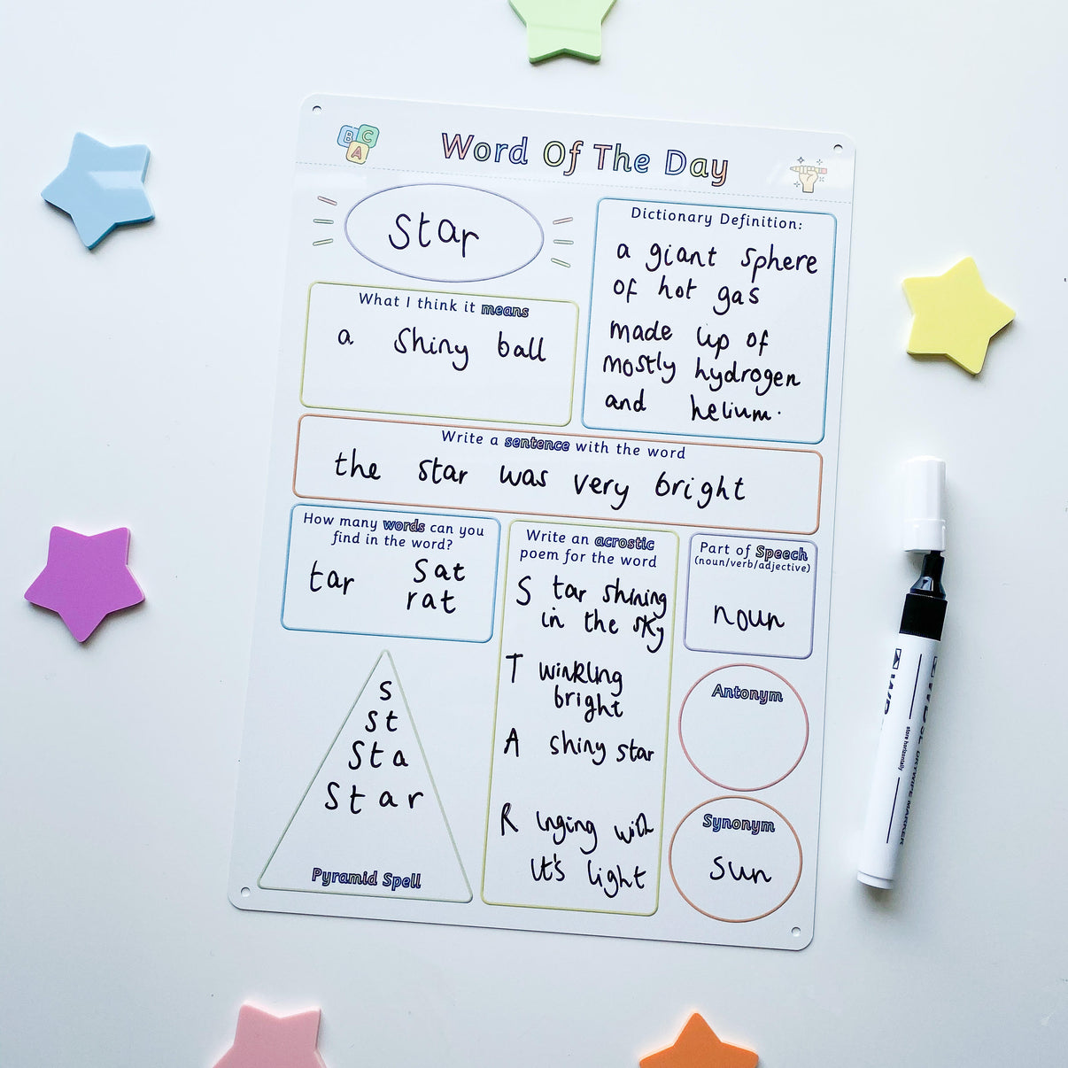 Word of The Day Whiteboard – Craftly Ltd